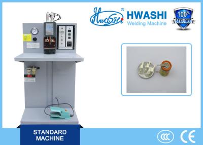 China Capacitor Discharge Table Double Spot Welding Machine For Battery Tab for sale