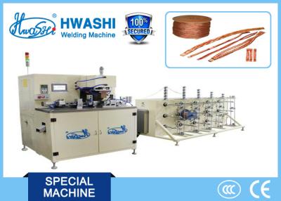 China Copper Braided Wire Automatic Welding and Cutting Machine Pertect Function for sale