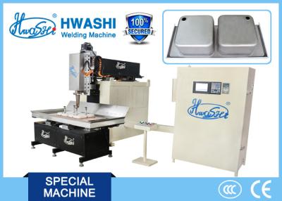 China Double-bowl Kitchen Sink Automatic Seam Welder , Resistance Rolling Seam Welding for sale