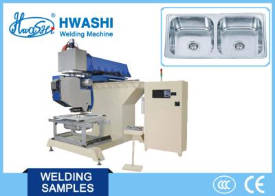 China CNC Automatic Welding Machine Seam / Roll Welding Stainless Steel Kitchen Sink Applied for sale