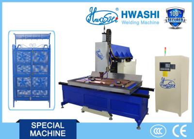 China Steel Kitchen Rack Automatic Welding Machine For Welding Pipe And Wire Mesh for sale