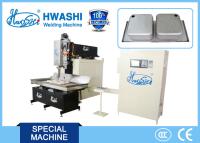 China CNC Sink Seam Wedge Wire Screen Welding Machine  Adjustable Forming Time for sale