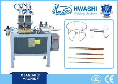 China 25mm Stroke Butt Welding Equipment , Round Iron Ring Automatic Butt Welder Hwashi for sale