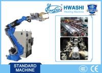 China 6 Axis Industrial Welding Robots , Robotic Spot Welding Machine With Servo Motor for sale
