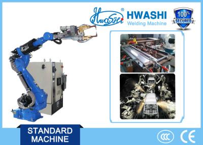 China 6 Axis Industrial Welding Robots , Robotic Spot Welding Machine With Servo Motor for sale