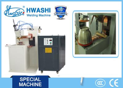 China Kitchen Utensil Stainless Steel Capacitor Discharge Spot Welding Machine for Pan Bottom for sale