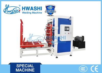 China Hwashi IBC Cage Frame Locking Machine For Intermediate Bulk Container Production Line for sale