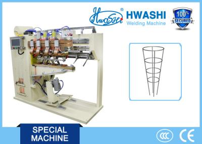 China Tomato Bracket / Rack Wire Welding Machine , Tomato Support Cage Wire Welders for sale