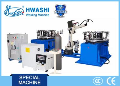 China HWASHI Robotic MIG Arc Welding 6 Axis Industrial Welding Robot for sale