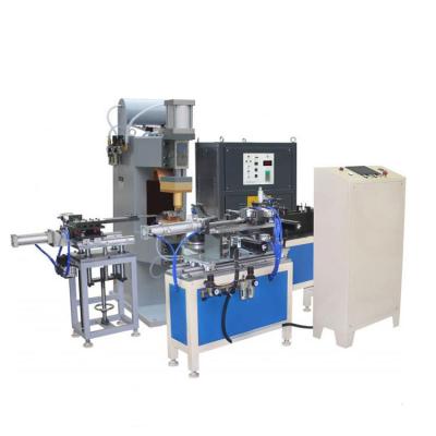 China Automatic Glass Lid Steel Belt Spot Welding Machine With DC Power Machine for sale