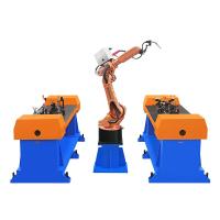 China Hwashi Motorcycle Frame Arc Welding Robot 1.4m Arm MIG Welding Robot for sale