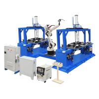 China Hwashi Industrial Welding Robots 1.4m Arm Length For Stainless Steel Well Lid for sale