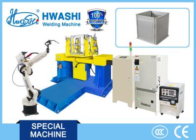 China Steel Cabinet Case Industrial Welding Robots With Panasonic TIG / MIG Welder for sale