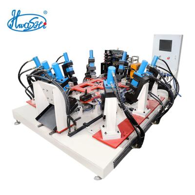 China Welding Steel Punching And Hole Making Machine For Bulk Container Production Line for sale