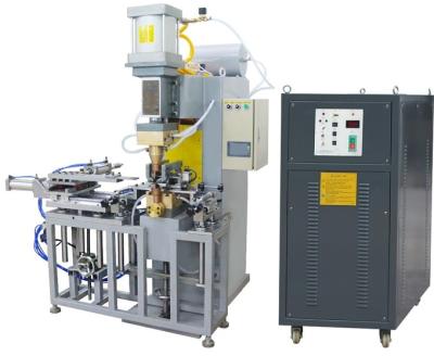 China Automatic Stainless Steel Glass Belt Spot Welder Inox 800 Kg For Glass Lid Steel Belt for sale