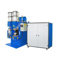 China CE Hwashi Capacitor Spot Welding Machine Double Station Double Head for sale