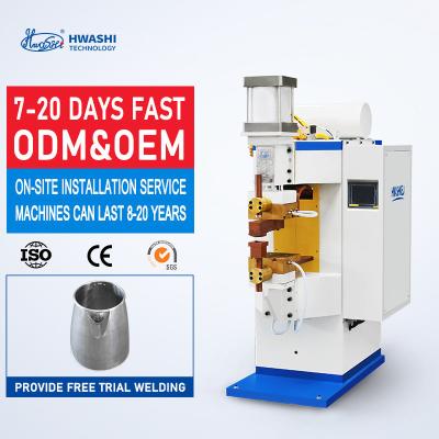 China Copper Hwashi Dc Welding Machine For Points Convex Kettle Spout for sale