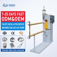China Long Arm Pneumatic Spot Welder Foot Pedal Controlled for sale