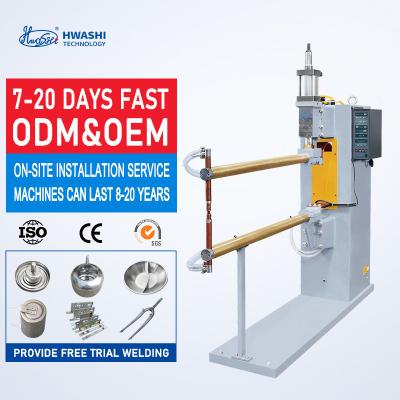 China Long Arm Pneumatic Spot Welder Foot Pedal Controlled for sale