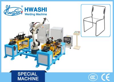 China Six Axis Chair TIG MIG Industrial Welding Robots 1400mm Moving Radius 50Hz Frequency for sale