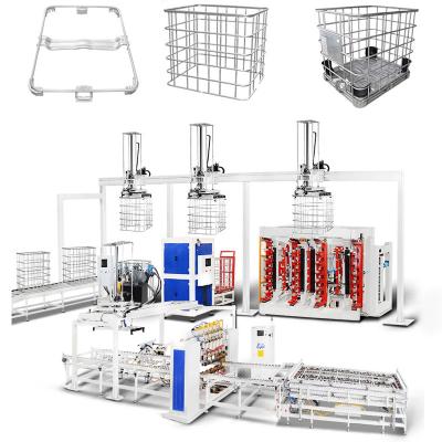 China IBC Cage Frame Automatic Welding Machine Stable and Durable Reinforced Gantry Structure for sale