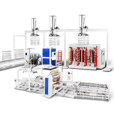 China Hwashi Tank Container Automatic Welder For Stainless Steel Tubular Cage Frame for sale