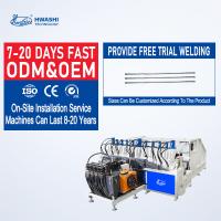 China Hwahsi Automatic IBC Short Tube Pressing and Forming Machine for IBC Frame Tube for sale