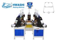 China Hwashi IBC Tank Stainless Steel Tubular Cage Base Pipe Welding Machine for sale