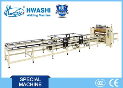 China Automatic Supermarket Shelf Wire Mesh Welding Machine, Multiple-Point Spot Welding Machine for sale