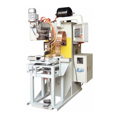 China Hwashi Automatic Roll-Round Welding And Forming Equipment For Woven Wire Mesh Filter Cartridge for sale
