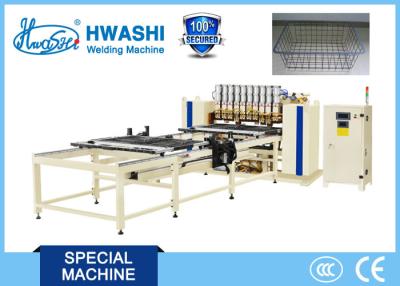 China Automatic Display Rack Wire Welding Machine , Wire Storage Basket Welding Machine for sale