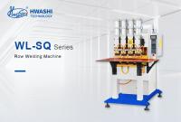 China HWASHI Customizable Manual Row Wire Mesh Welding Machine for Shelving Wire Rack for sale