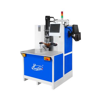 China HWASHI Automatic Efficient Armature Commutator Motor Terminal Copper Wire Multi-Spot Welding Machine for sale