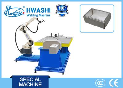 China Automatic Industrial Robotic TIG  Welding Robot for Stainless Steel Box for sale