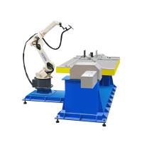China Industrial Robotic Arm Weld Machine 6 Axis Automatic Aluminium Fuel Tank Mig Welding Robots for sale