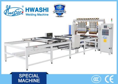 China Hwashi Automatic Refrigerator Wire Shelf Rack Spot Welding Machine for sale