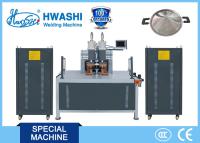 China 380V Cookware Spot Stainless Steel Automatic Welding Machine For Frying Pan / Pot for sale