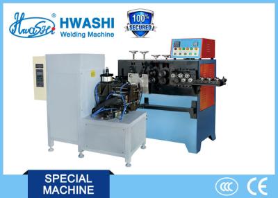 China HWASHI Automatic Steel Wire Ring Making and Butt Welding Equipment for sale