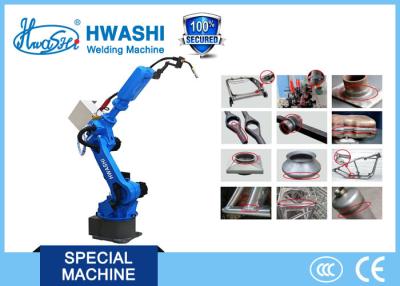 China HWASHI 6 AXIS TIG / MIG Welder Industrial Welding Robots , Arc Welding Robotic Arm for sale