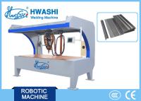 China Security Stiffer Metal Door Plate CNC / Manual Spot Welding Machine , Galvanized Steel Welder for sale