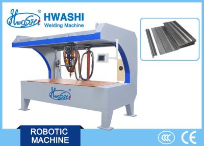 China Security Stiffer Metal Door Plate CNC / Manual Spot Welding Machine , Galvanized Steel Welder for sale
