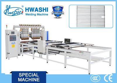 China Twelve Head Semi Automatic Mesh Wire Welding Machine with Automatic Ejection System for sale