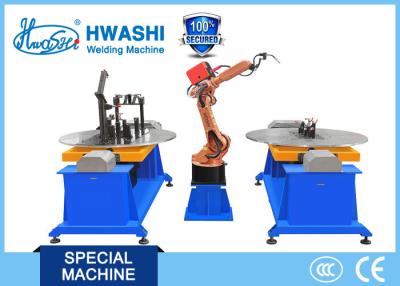 China 6 Axis Bicycle Frame MIG Welding Robot with Automatic Rotating Positioner for sale