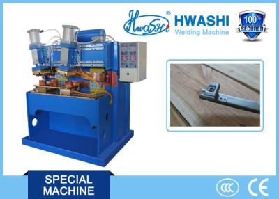 China Double head Pneumatic Spot Welding Machine , Iron Bracket Spot Welder for sale