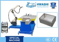 China Metal Frame Automatic Welding Robot , Industrial Robot MIG Welding Machine 3400W for sale