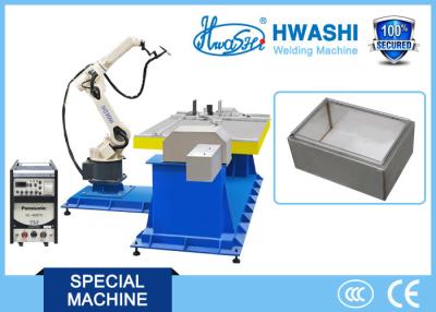 China Metal Frame Automatic Welding Robot , Industrial Robot MIG Welding Machine 3400W for sale
