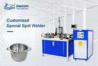 China 25K Double Side Capacitive Discharge Spot Welder For SS Cookware Pot for sale