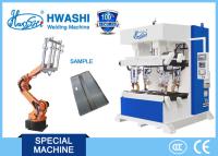China Steel Cabinet Corner Automatic Spot Welding Machine With Loading Robot for sale