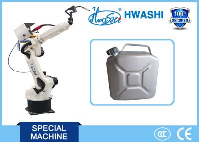 China AC Servo Driving 6 AXIS Industrial Robots , CNC Robotic Welding Machine For Jerrycan for sale