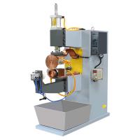 China 80KVA Steel Wire Basket Seam Welding Machine Easy Maintenance for 2 + 2mm Thickness Welding for sale